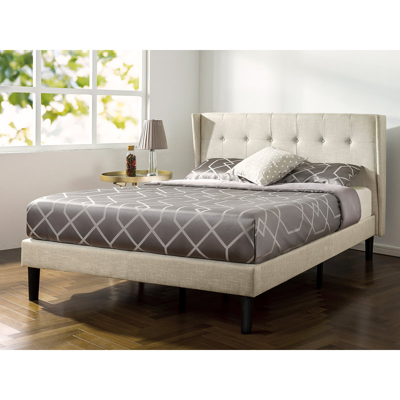 Cornell upholstered platform bed trule store